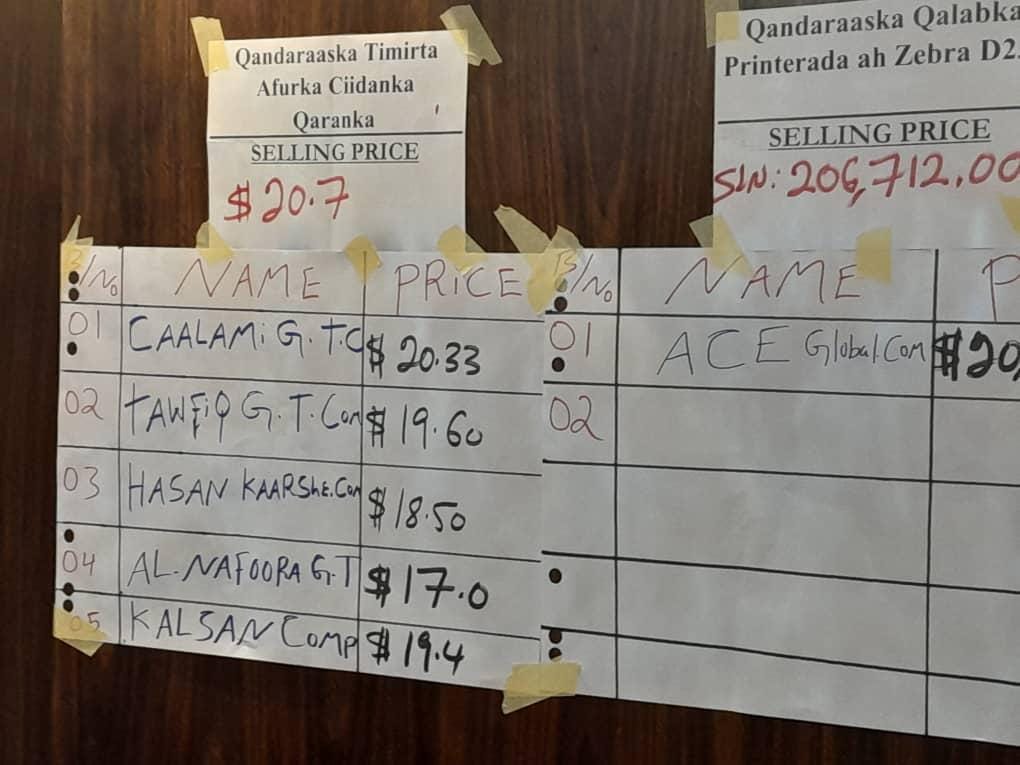 Xildhibaano Guclo Orod Ugu Jira Inay Qaataan Mashruuca Timirta ...