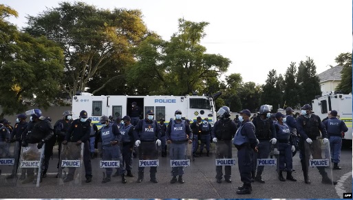 South African Police Receive Chinese Training.