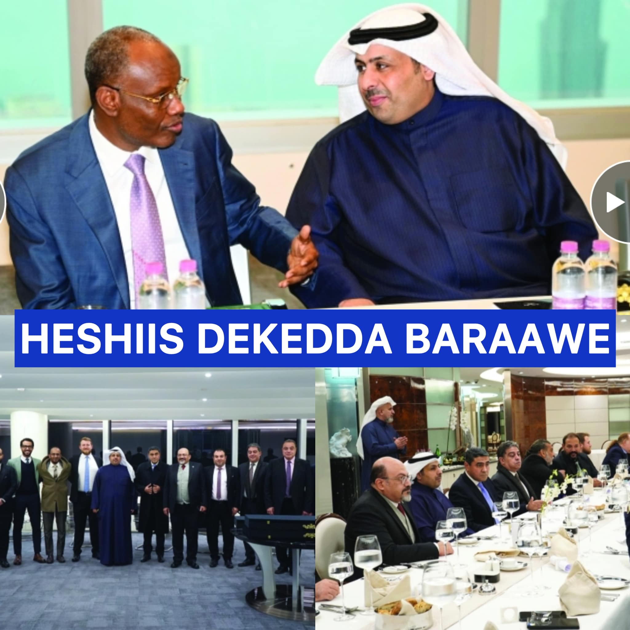 Soomaaliya oo Dekedda Baraawe iyo Dhul 200KM ah u saxeexday Shirkad ...