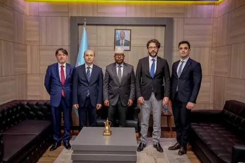 Turkiga oo masuul sare usoo direy Muqdisho xilli Fidan ku sugan yahay Addis